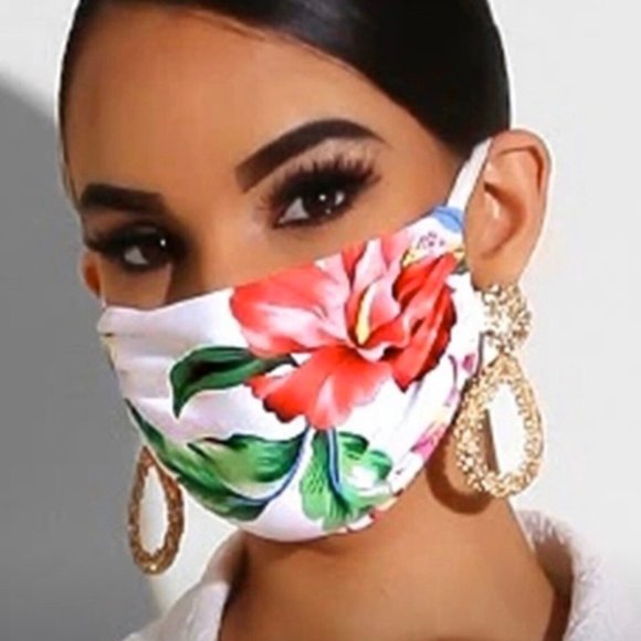 Accessories | Bright Summer Theme Mask | Poshmark